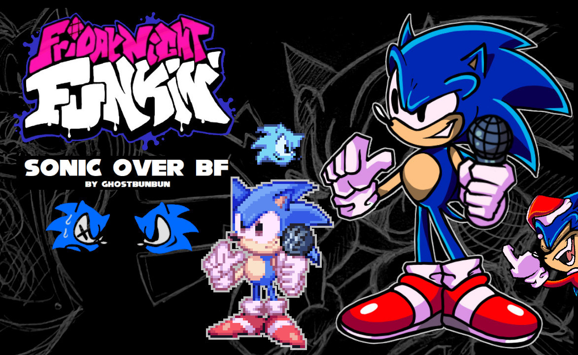 Sonic (all weeks) Mario (Week 6) Mod for Friday Night Funkin' | FNF Mods