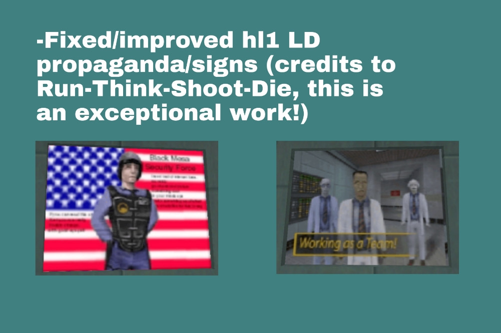 U.H.L.E.S.F. ultimate hl & expansions sprites fix [Half-Life] [Mods]