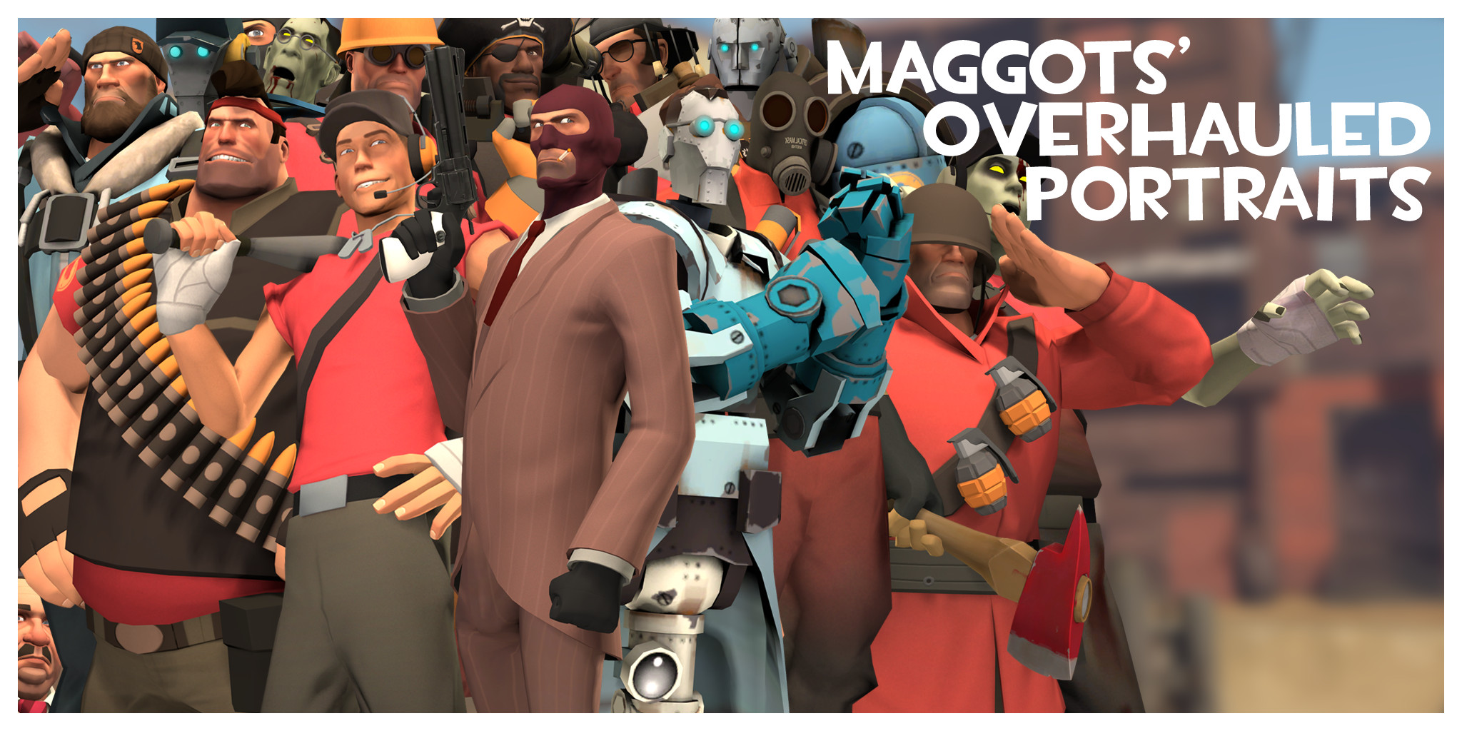 Maggots' Overhauled Portaits (MOP) [Team Fortress 2] [Mods]
