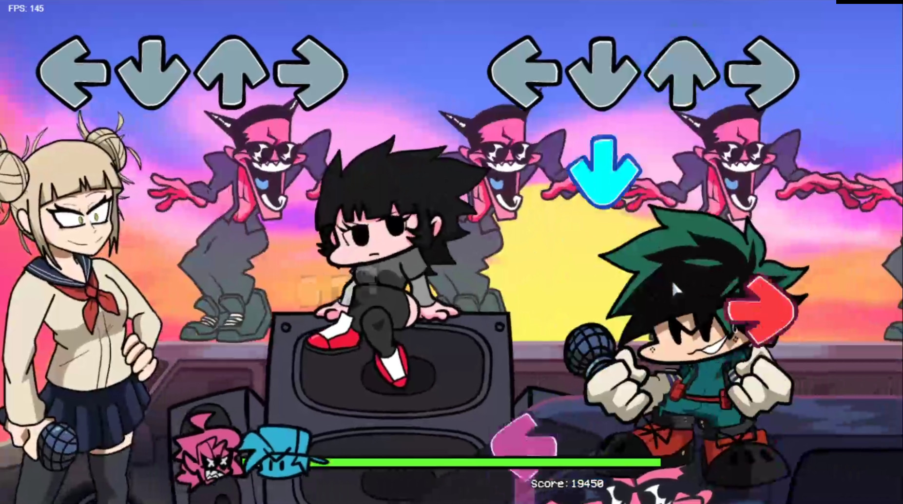 Deku as Boyfriend! Mod for Friday Night Funkin' | FNF Mods