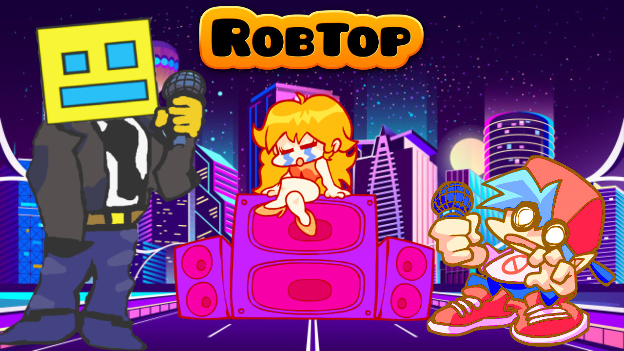 Friday Night Funkin VS RobTop Mod for Friday Night Funkin' | FNF Mods