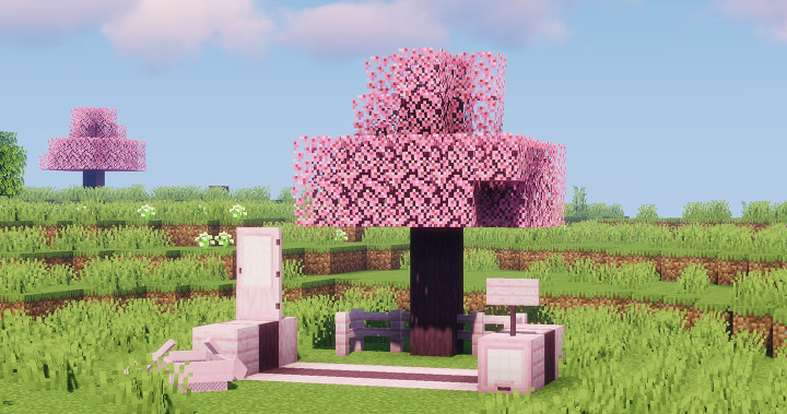 Sakura pack Mod for Minecraft: Java Edition | MC Mods