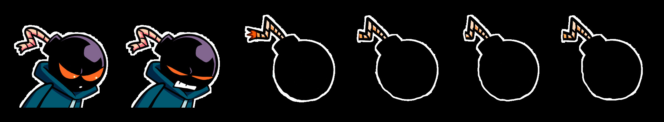 Ballistic But Whitty is a Floating Bomb Mod for Friday Night Funkin ...
