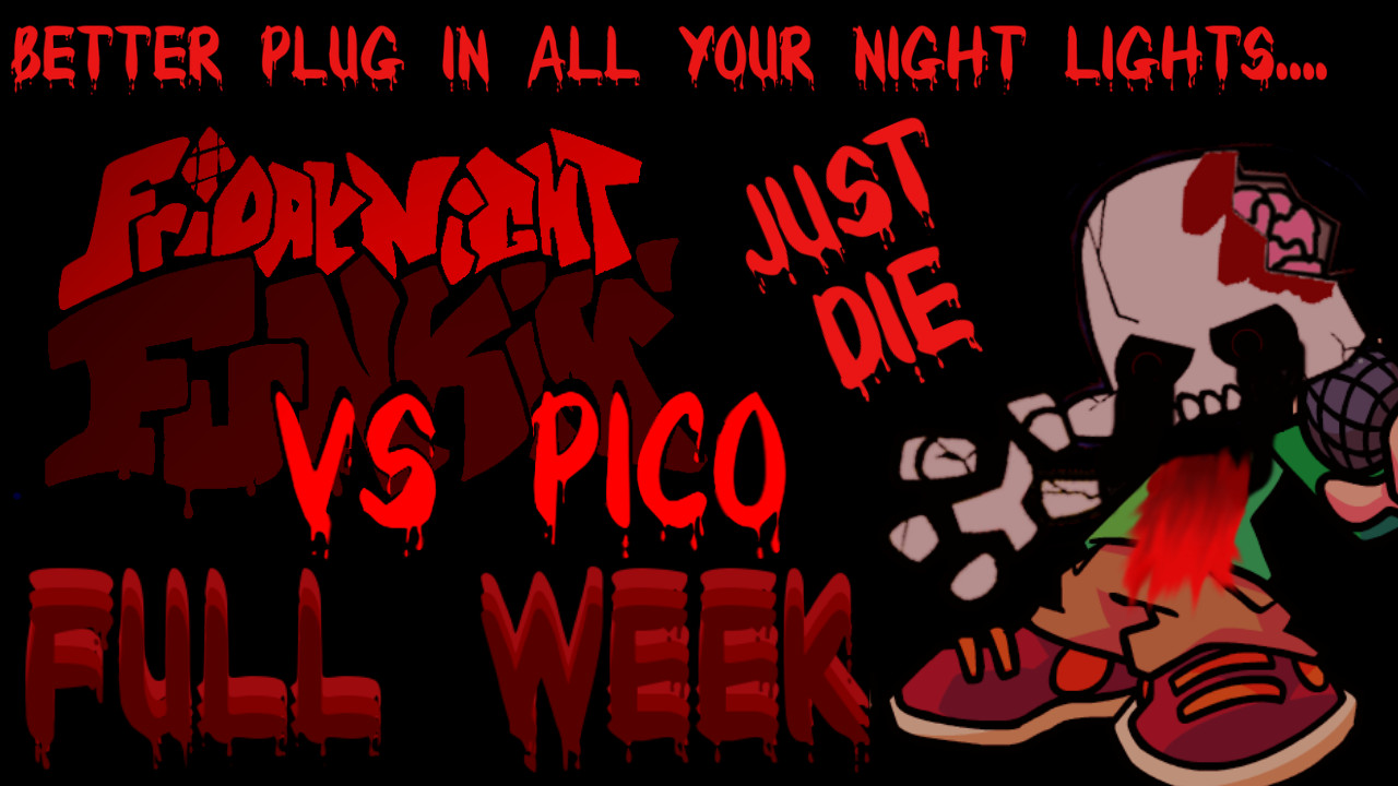 Horror Night Funkin vs Pico Mod for Friday Night Funkin' | FNF Mods