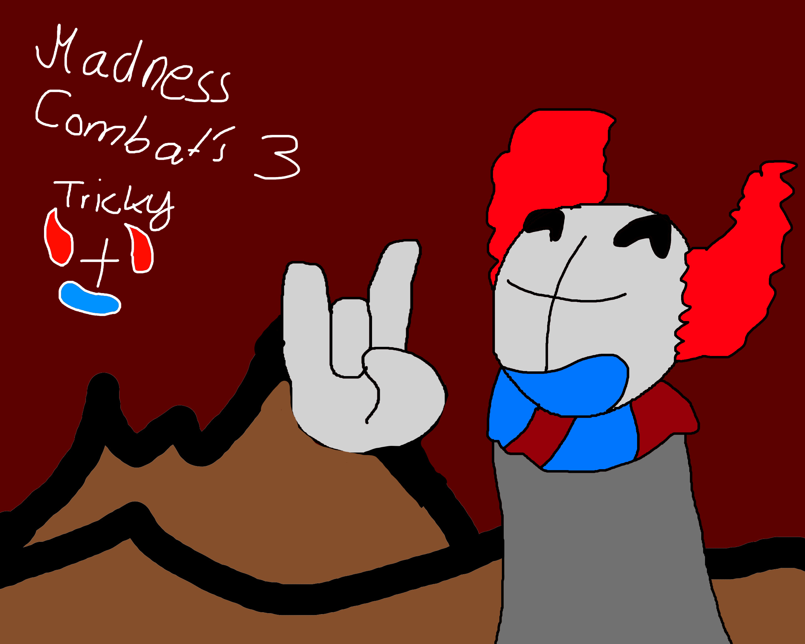 REMASTERED Non_Zombified Tricky [Friday Night Funkin'] [Mods]