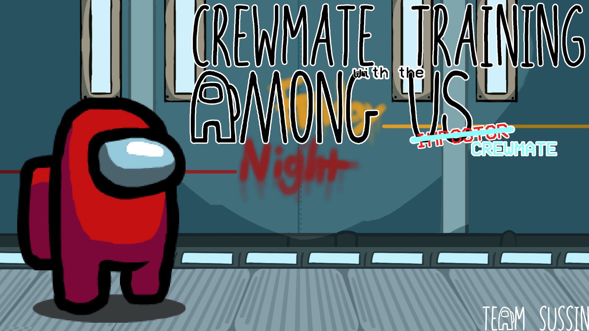 Crewmate Training with the Among Us Crewmate Mod for CBT With Yuuka ...