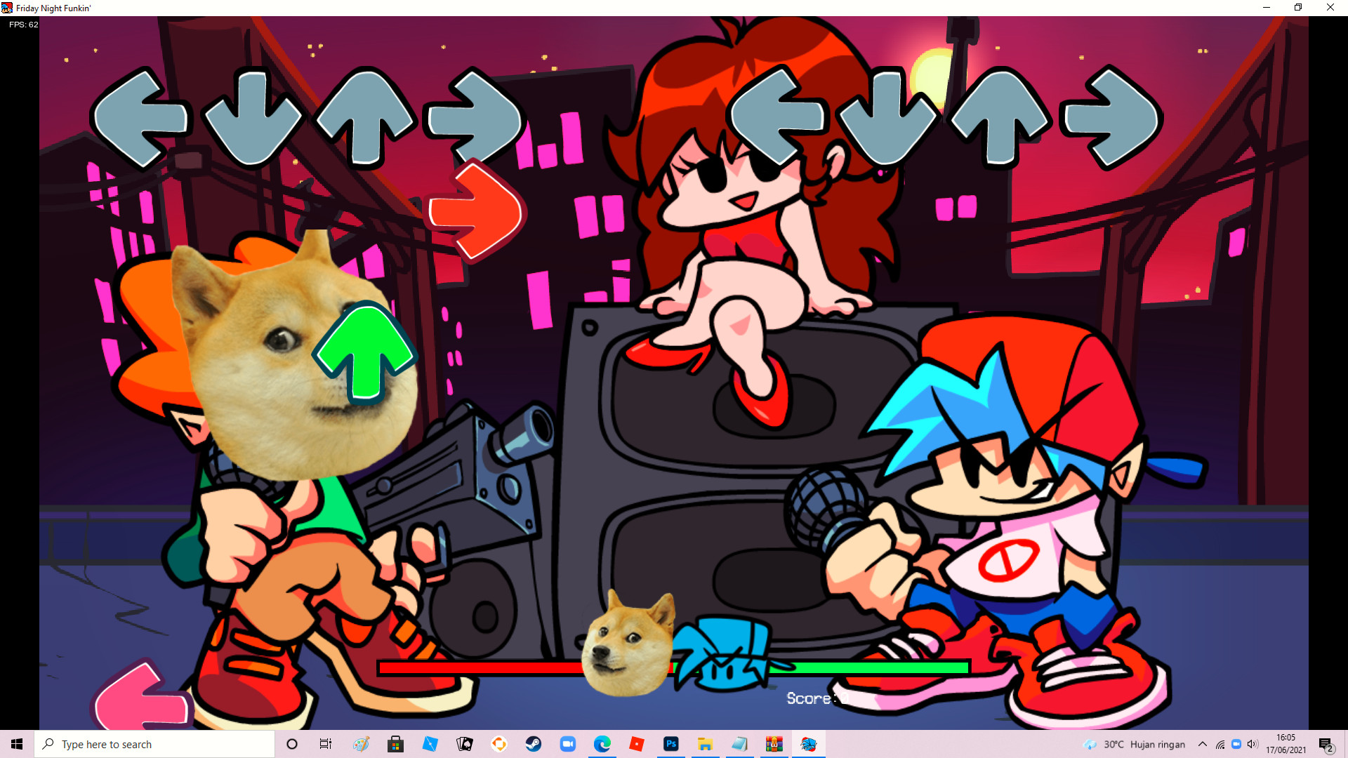 Doge Pico (Reskin) [Friday Night Funkin'] [Mods]