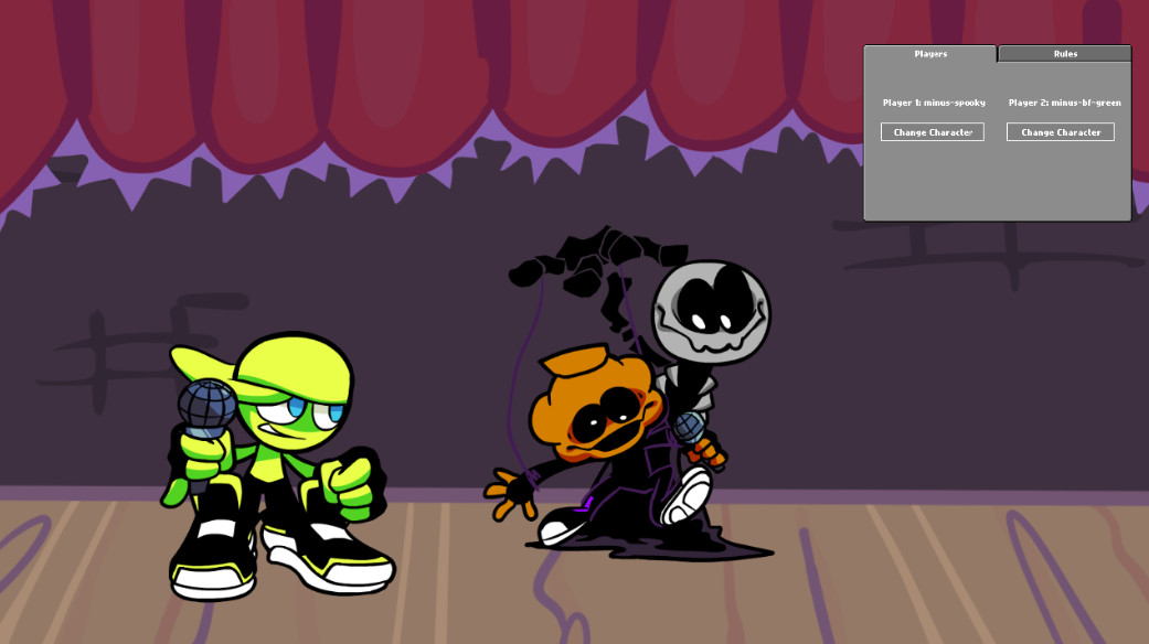 [MULTIPLAYER] Minus Skins Mod for Friday Night Funkin' | FNF Mods