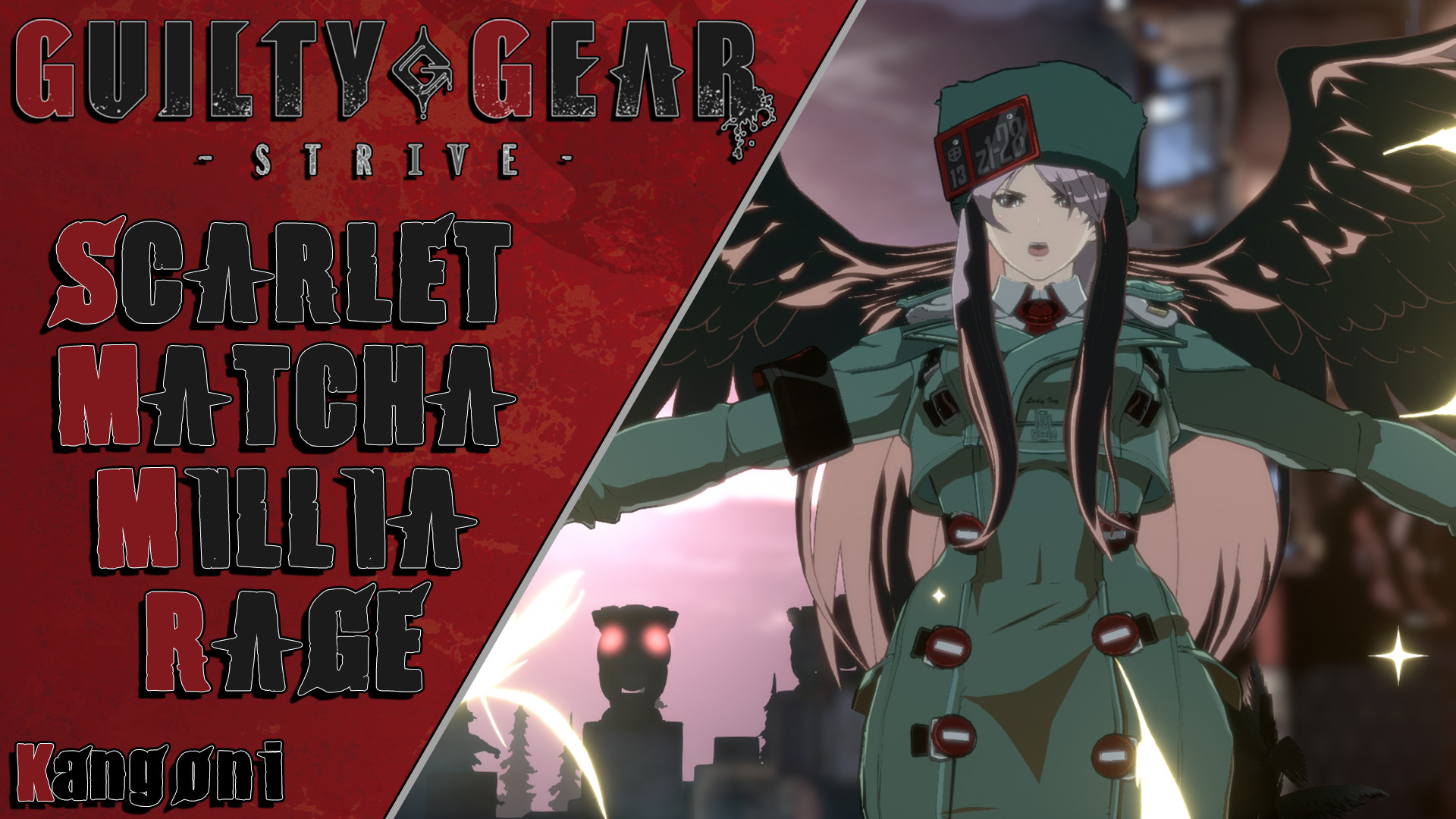 Scarlet Matcha Millia Rage [GUILTY GEAR -STRIVE-] [Mods]