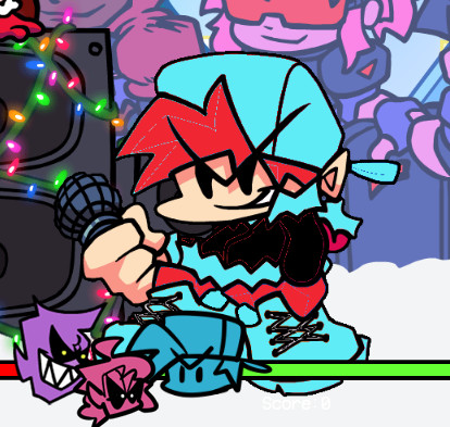 inverted colored boyfriend [Friday Night Funkin'] [Mods]