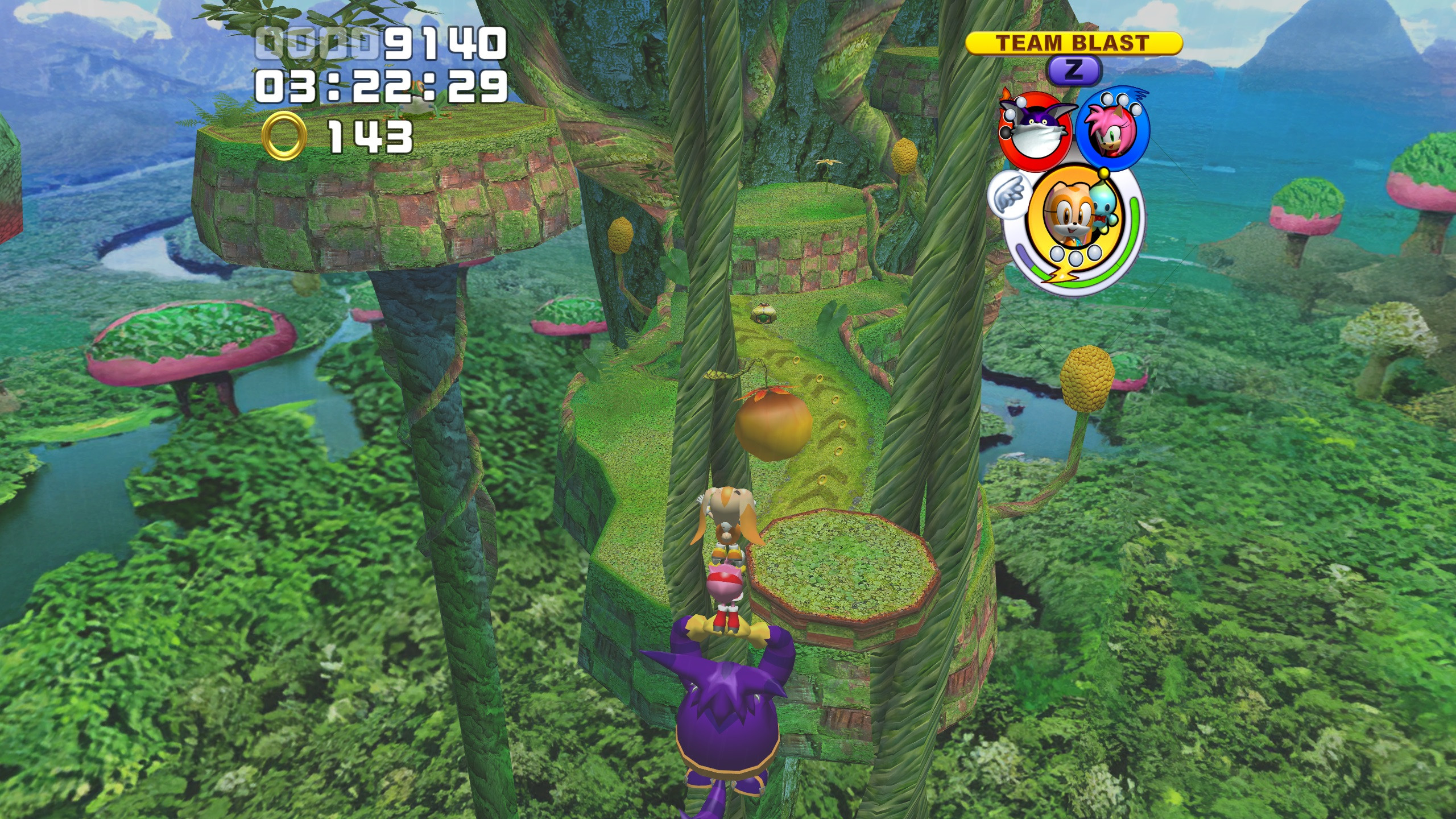 [GameCube] Team Rose - Extended Levels Mod for Sonic Heroes | SH Mods