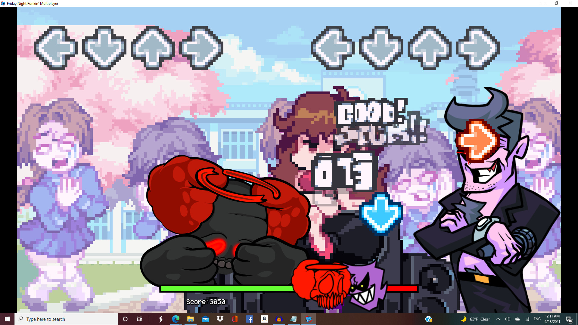 Expurgation for Multiplayer! Mod for Friday Night Funkin' | FNF Mods