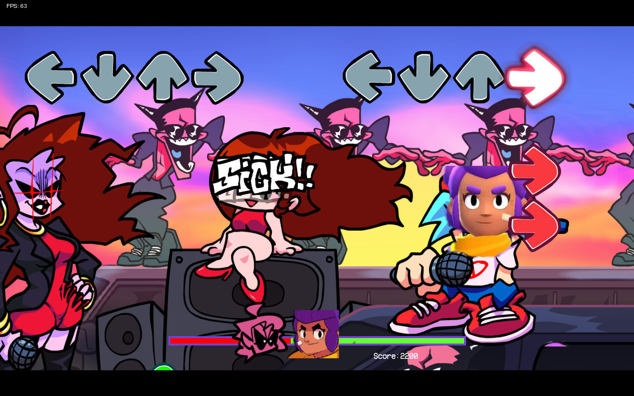 Shelly face mod V4 Mod for Friday Night Funkin' | FNF Mods