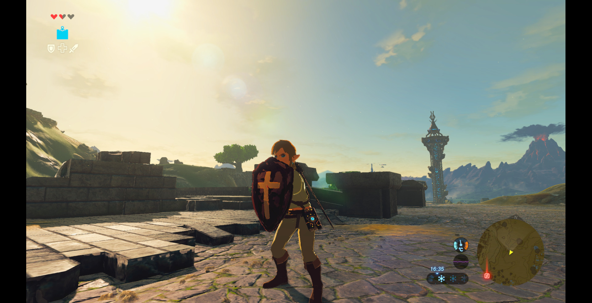 Cross Shield Zelda 1 Mod for The Legend of Zelda: Breath of the Wild ...