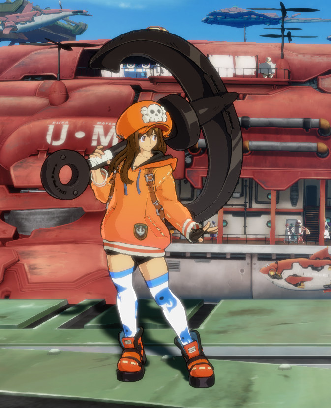 Dolphin Knee Socks May Mod for GUILTY GEAR -STRIVE- | GGST Mods