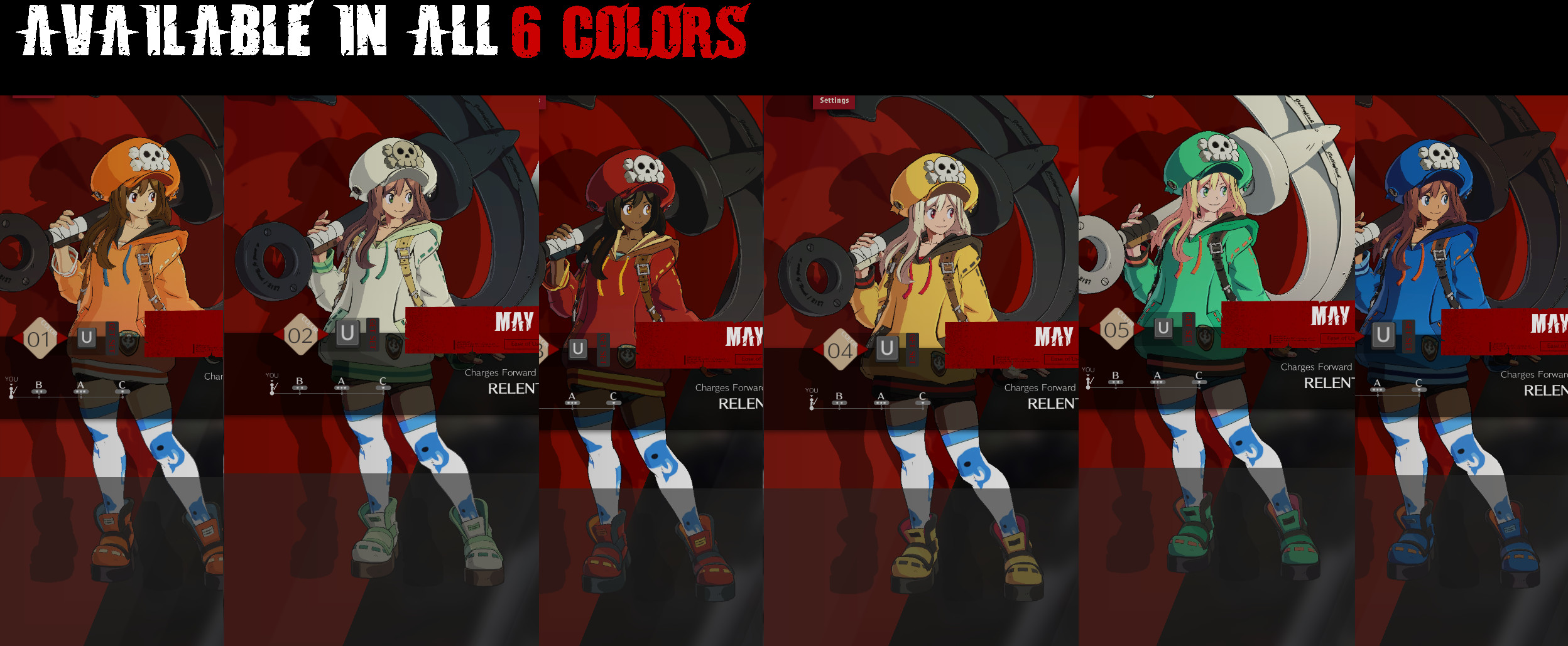 Dolphin Knee Socks May Mod for GUILTY GEAR -STRIVE- | GGST Mods