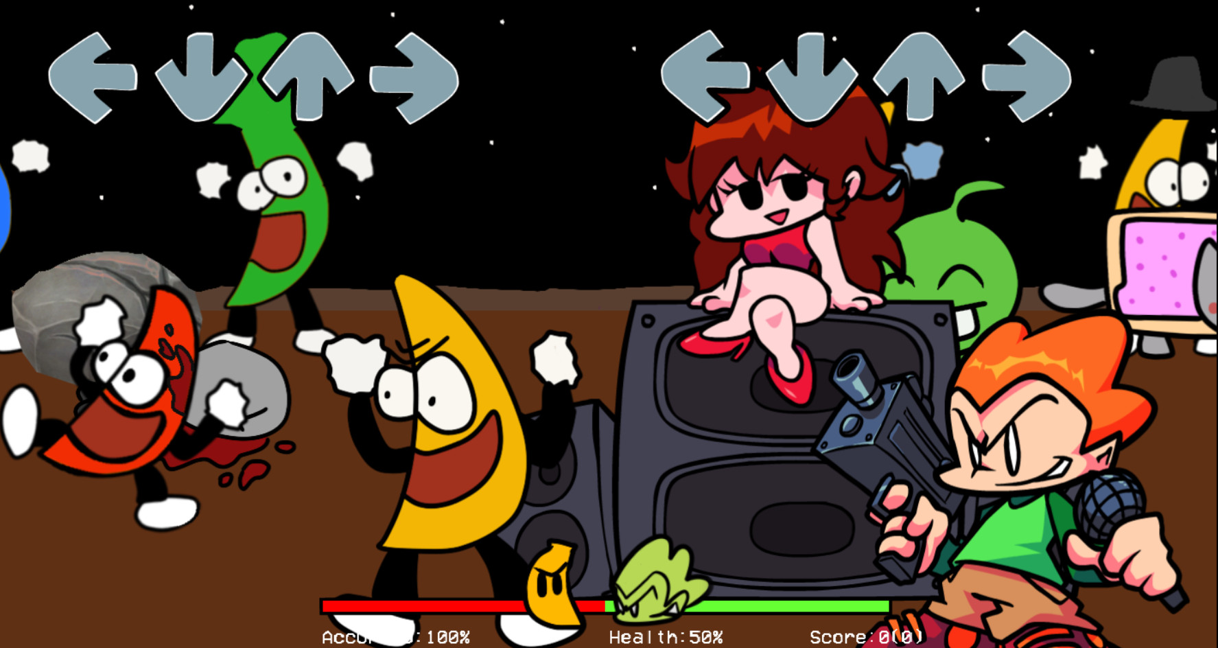 FNF VS Dancing Banana [Friday Night Funkin'] [Mods]