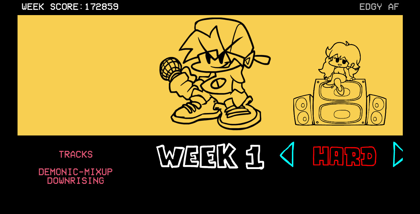 VS EDGY TEEN [DEMO] [Friday Night Funkin'] [Mods]