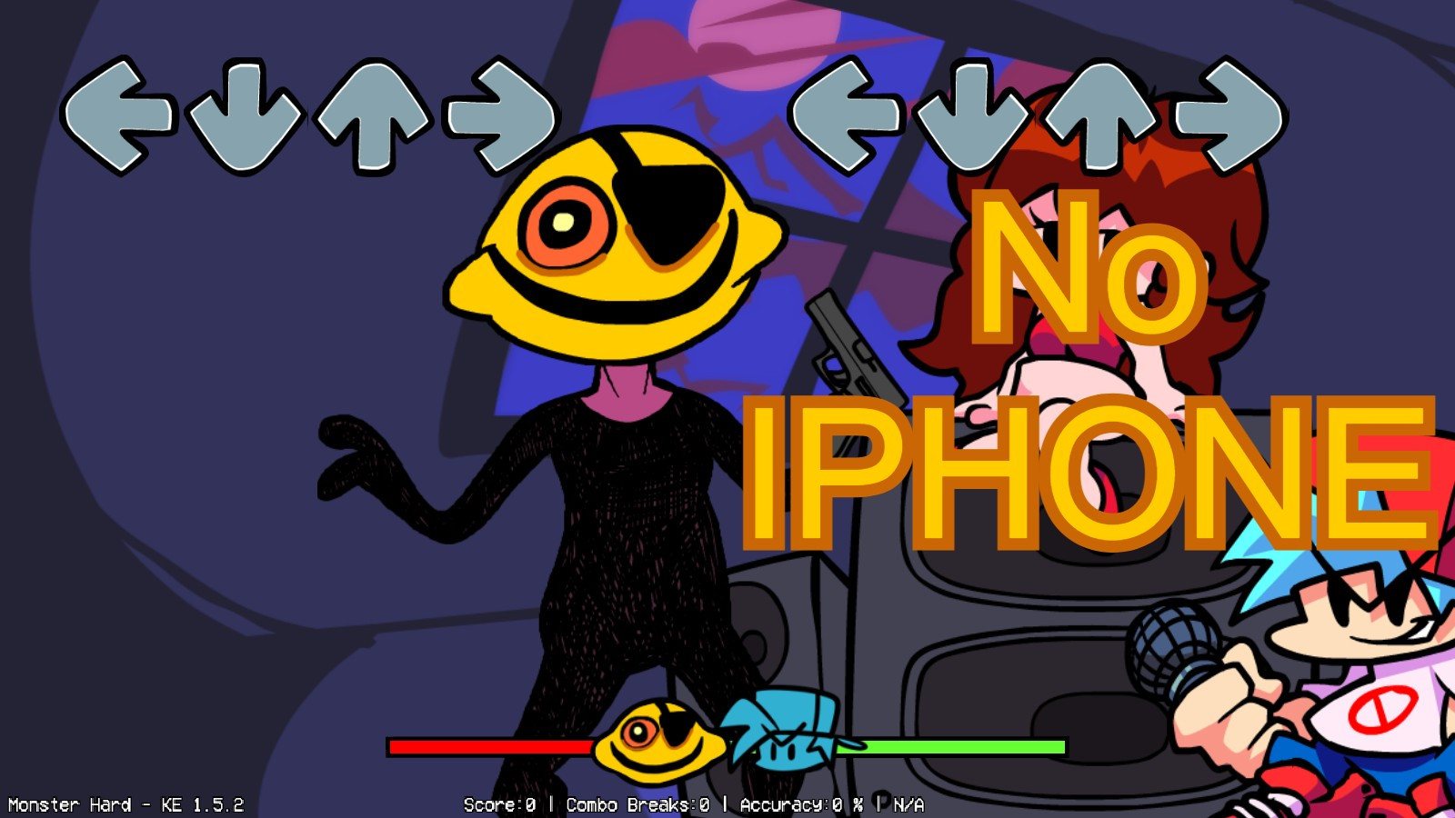 Lemon Demon Got NO IPHONE Mod for Friday Night Funkin' | FNF Mods
