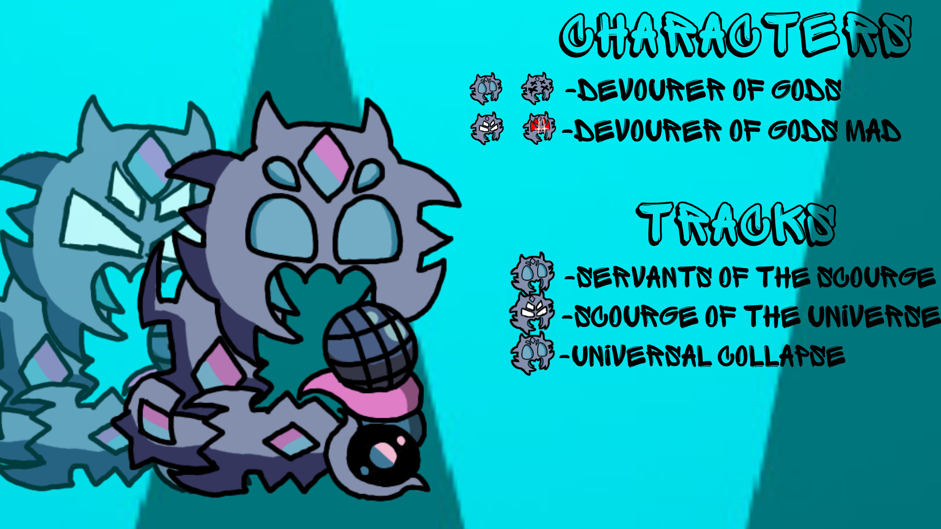 The Devourer Of Gods for fnf multiplayer Mod for Friday Night Funkin ...