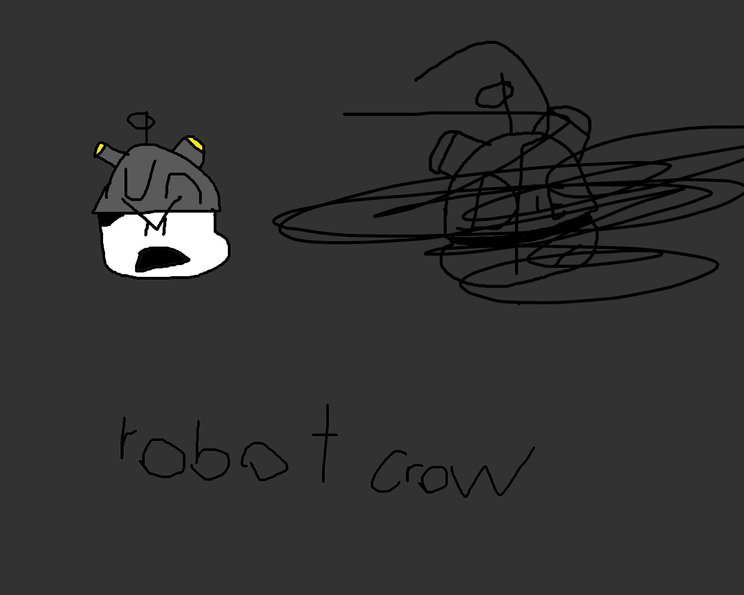 FNF Robot crow Mod for Friday Night Funkin' | FNF Mods