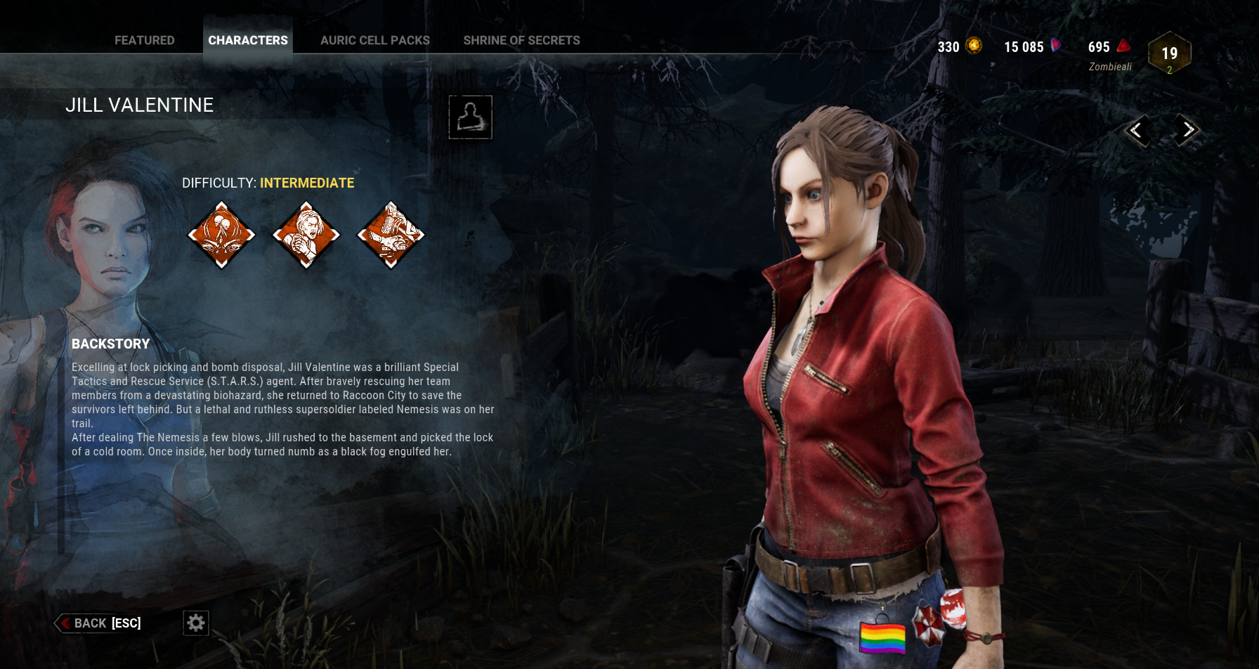 Claire Face Modification Mod for Dead by Daylight | DBD Mods