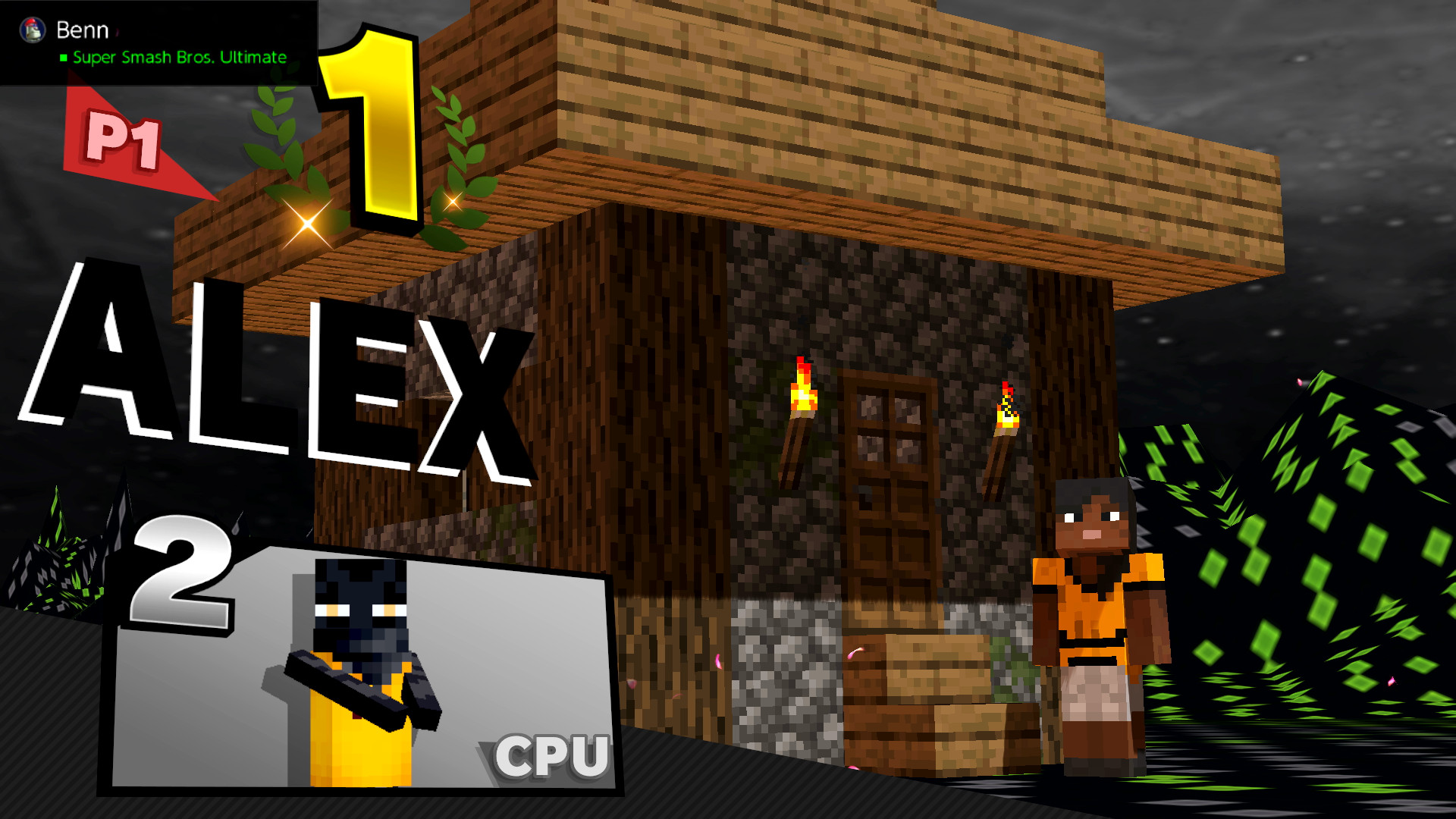 BLM Minecraft Skin Pack [Super Smash Bros. Ultimate] [Mods]