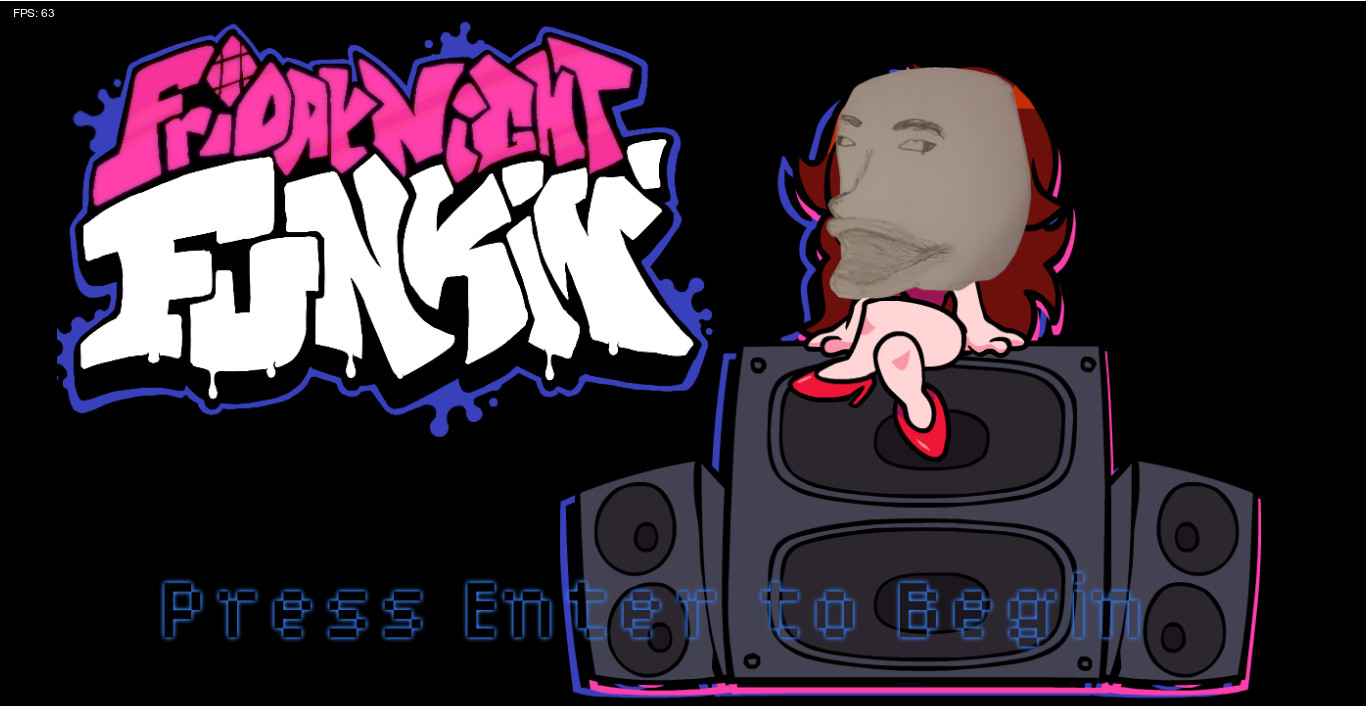 Pog girlfriend dance title Mod for Friday Night Funkin' | FNF Mods