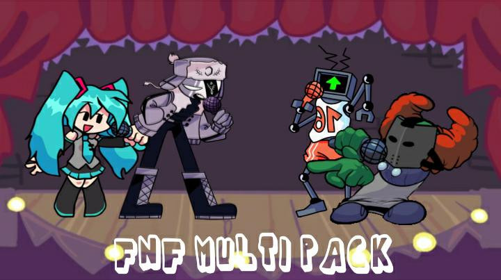 FNF multi pack beta Mod for Friday Night Funkin' | FNF Mods