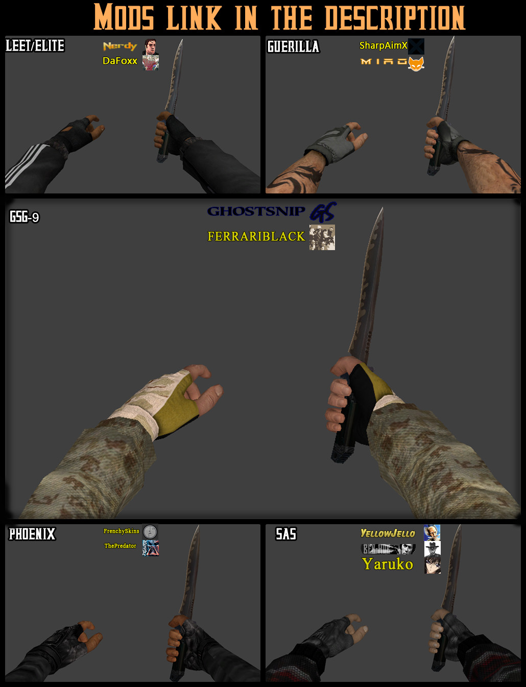 Viewmodels + Mod for Counter-Strike: Source | CS:S Mods