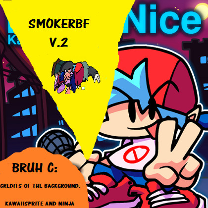 Smoker Boyfriend V.3 Mod for Friday Night Funkin' | FNF Mods