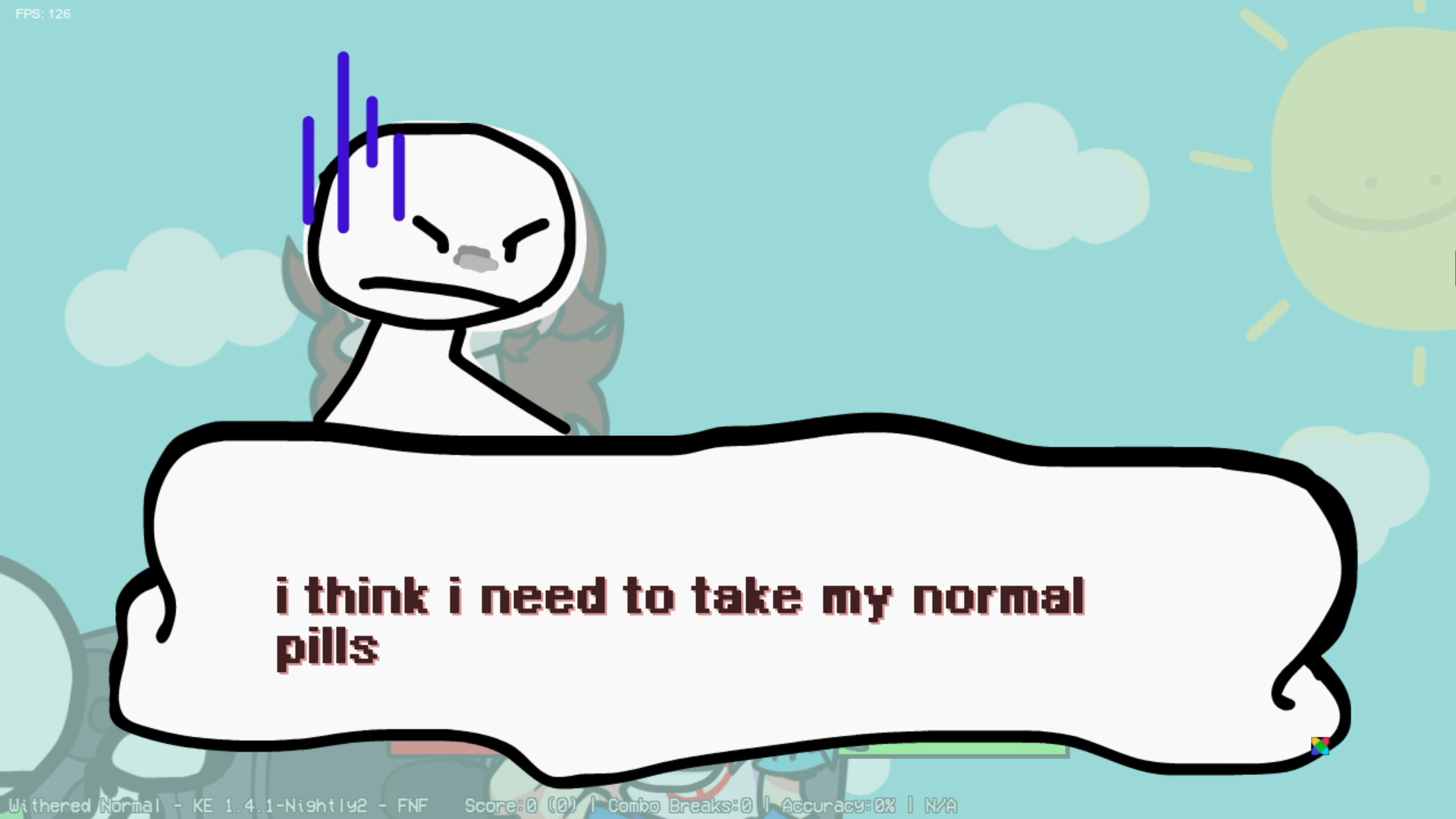 Bob but he takes his normal pills Mod for Friday Night Funkin' | FNF Mods