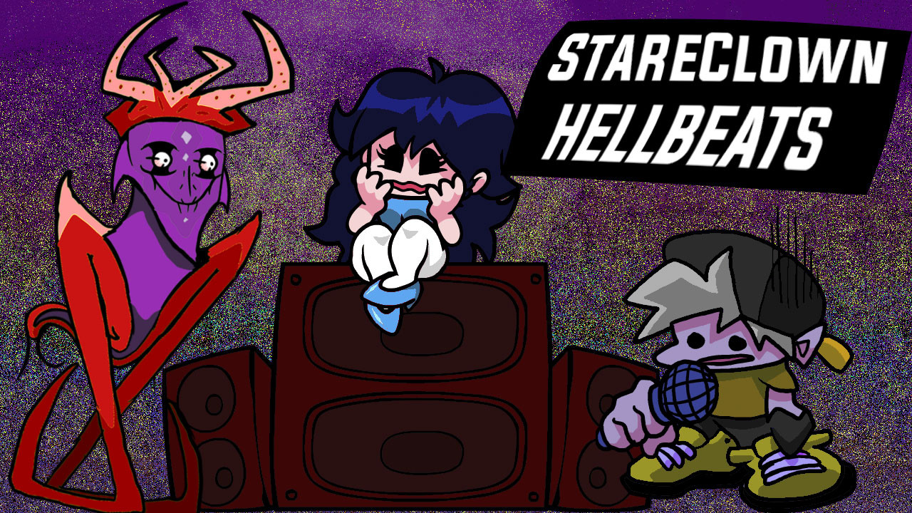 Stareclown HELLBEATS EDITION Mod for Friday Night Funkin' | FNF Mods