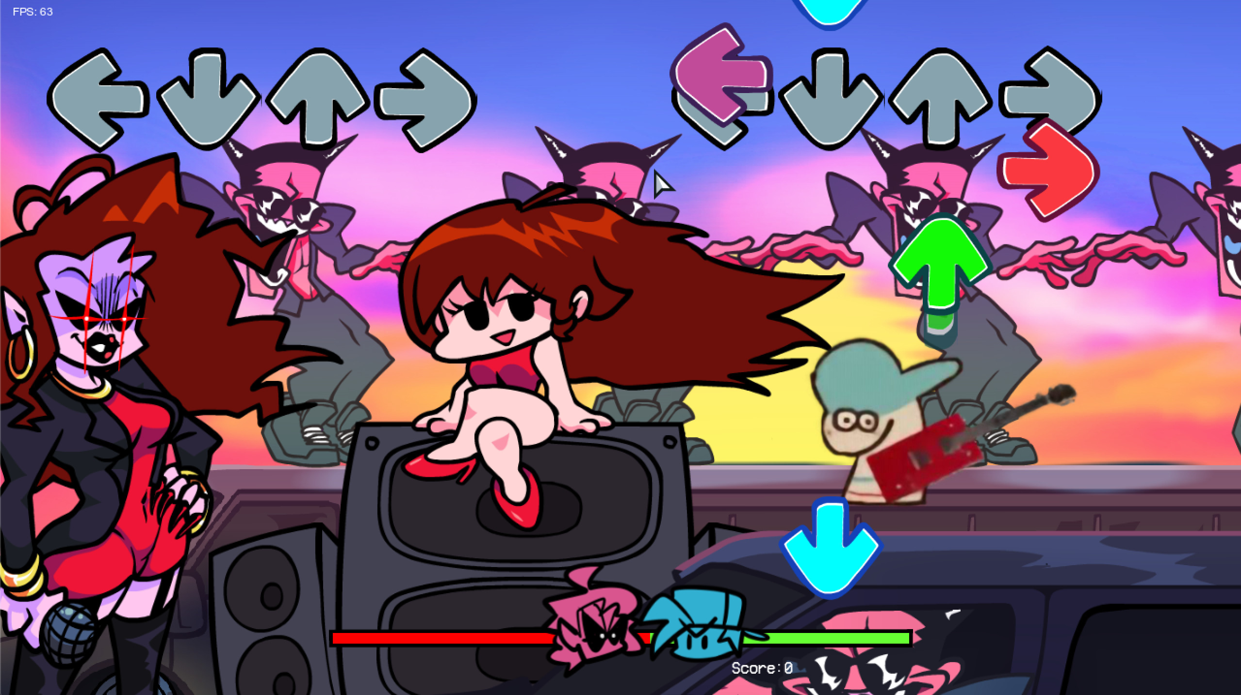 Lucky boy Over Boyfriend [Friday Night Funkin'] [Mods]