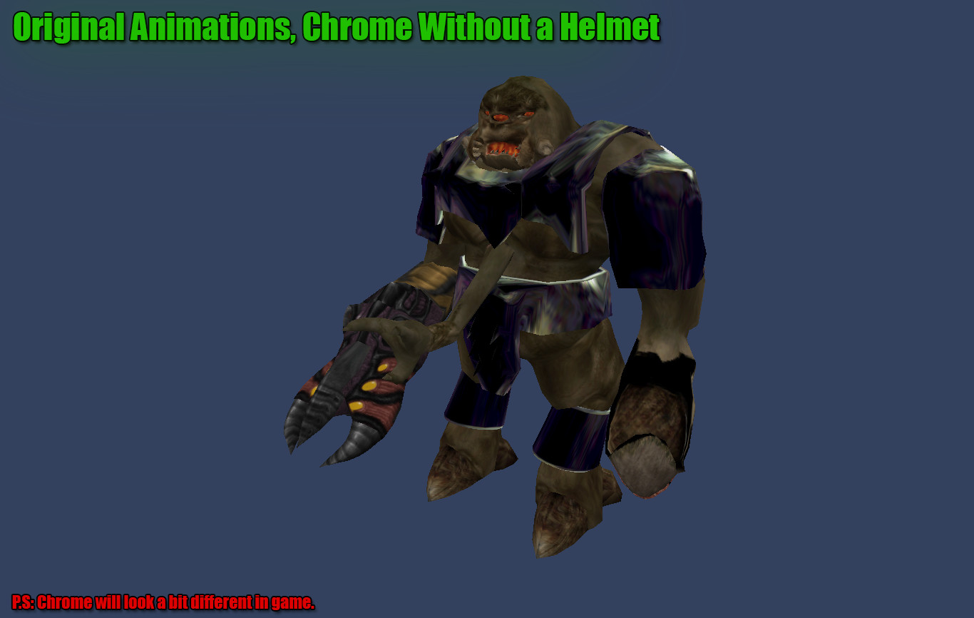 Human Error's Alien Grunt on hl1 animations Mod for Half-Life | HL Mods