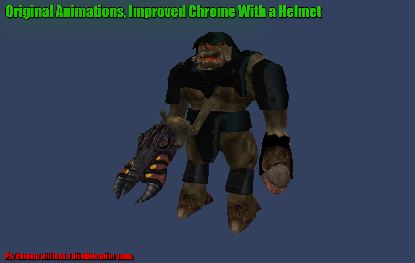 Human Error's Alien Grunt on hl1 animations Mod for Half-Life | HL Mods