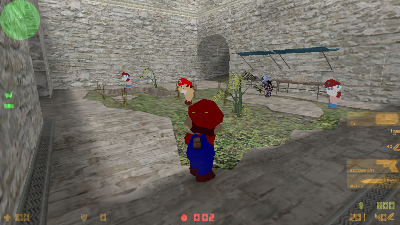 Mario - Super Mario 64 Mod for Counter-Strike 1.6 | CS1.6 Mods