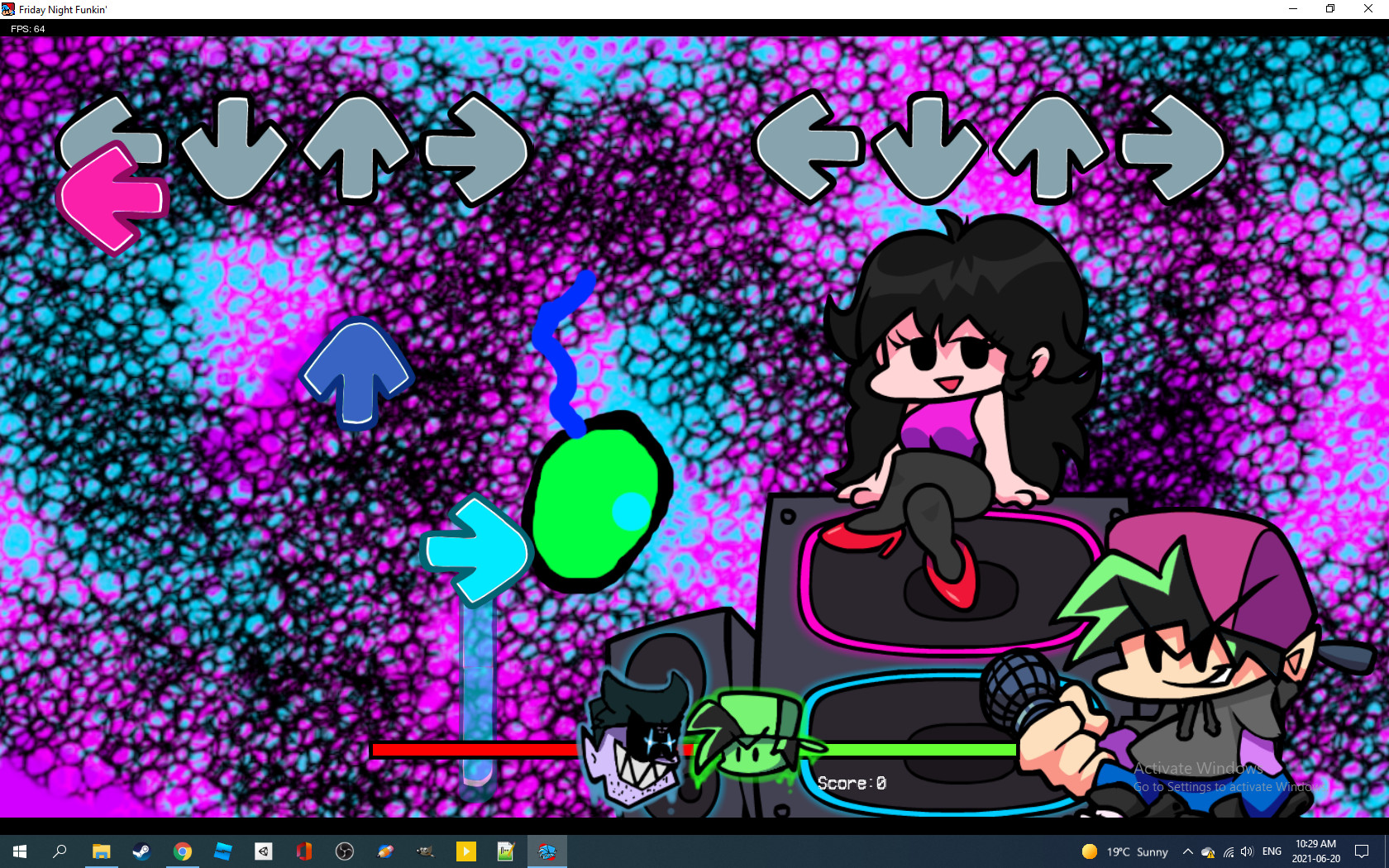 FNF Eye mod Neo Mod for Friday Night Funkin' | FNF Mods