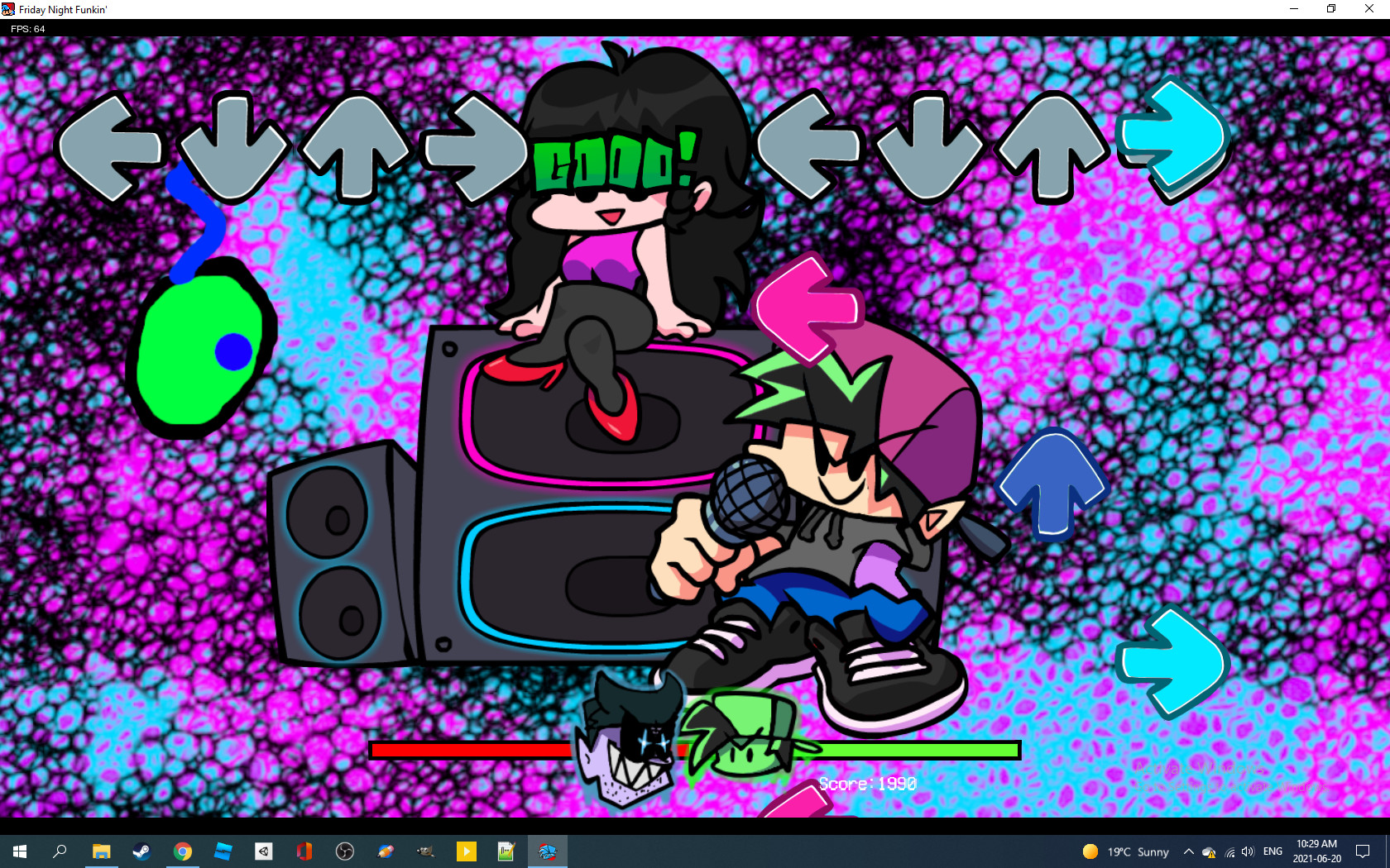 FNF Eye mod Neo Mod for Friday Night Funkin' | FNF Mods