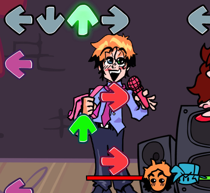 OG Senpai Restoration Mod for Friday Night Funkin' | FNF Mods