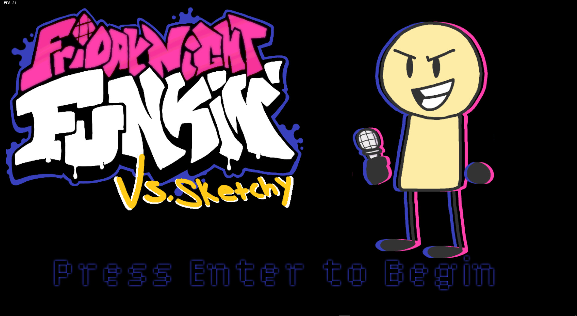 Colored Vs. Sketchy Mod for Friday Night Funkin' | FNF Mods