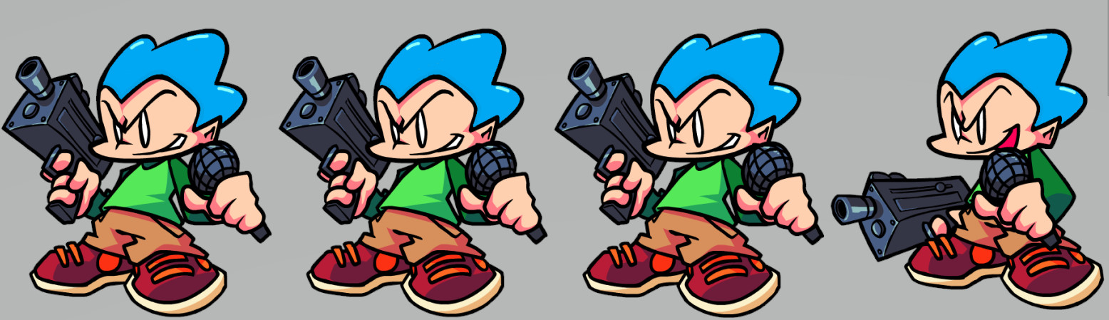 Blue Pico Mod for Friday Night Funkin' | FNF Mods