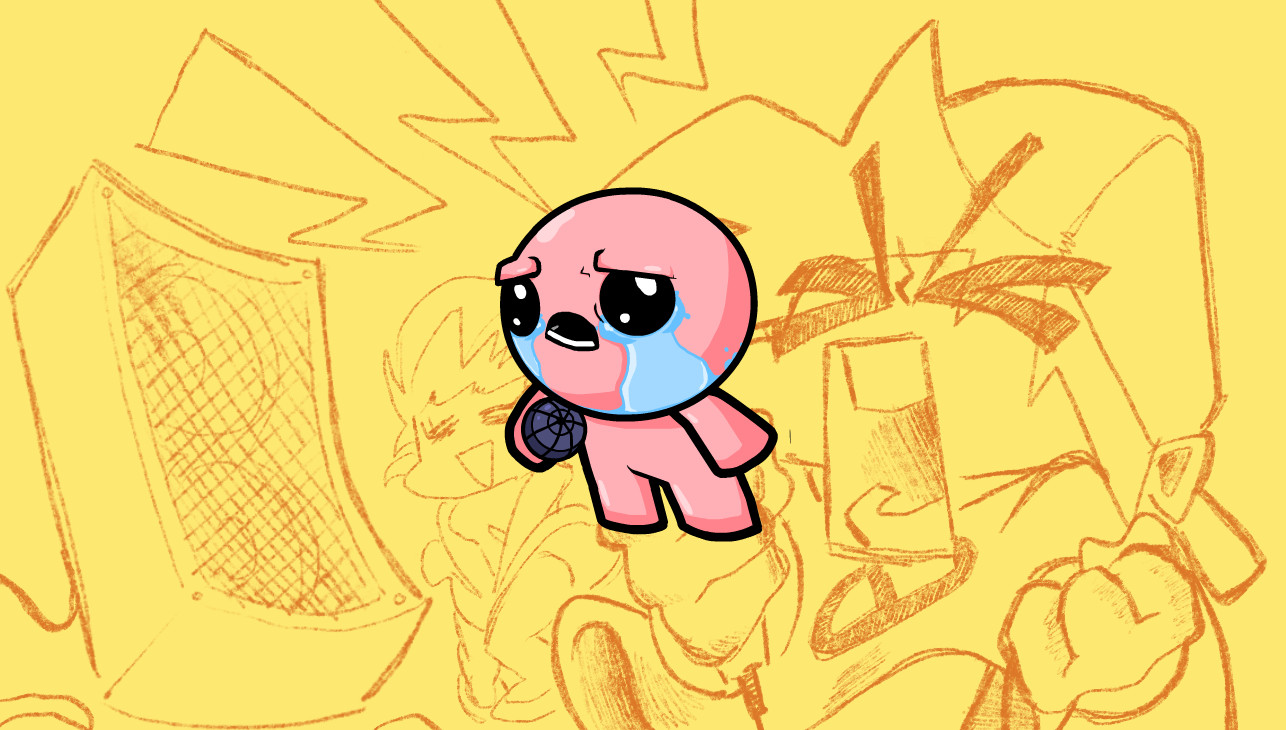 Playable isacc From (The Binding of Isaac)Week 1-6 Mod for Friday Night ...