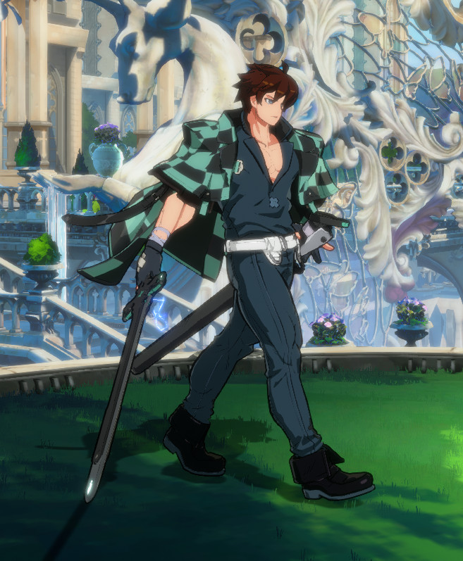 Tanjiro Ky Over Color 04 Mod for GUILTY GEAR -STRIVE- | GGST Mods