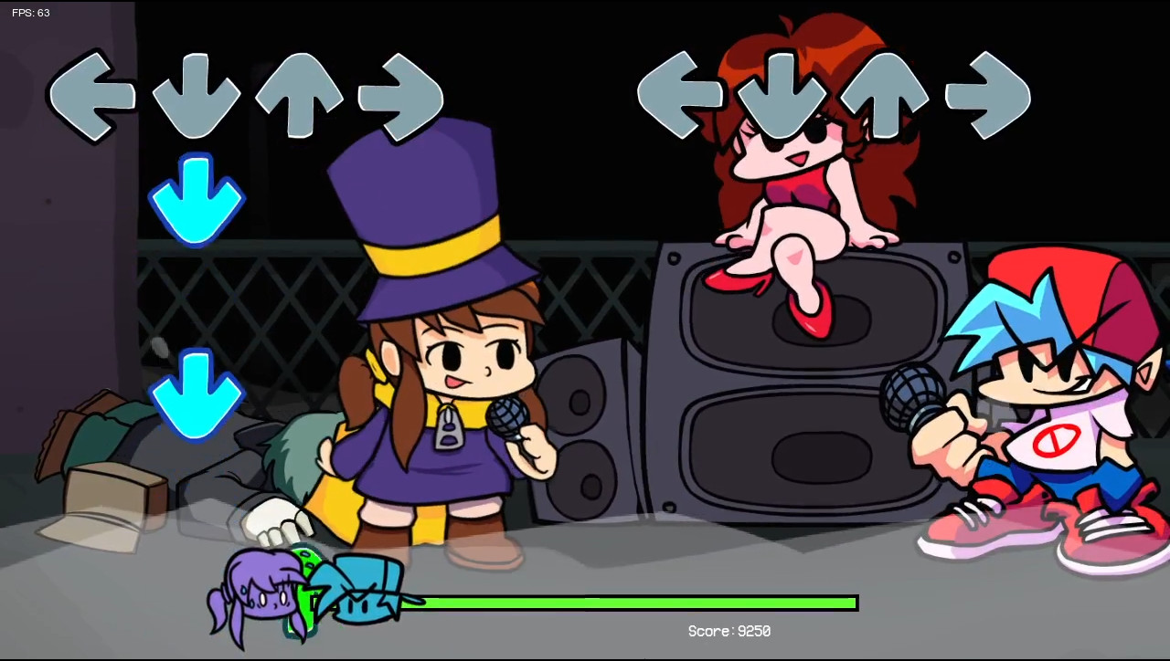 Hat Kid sings Release! Mod for Friday Night Funkin' | FNF Mods