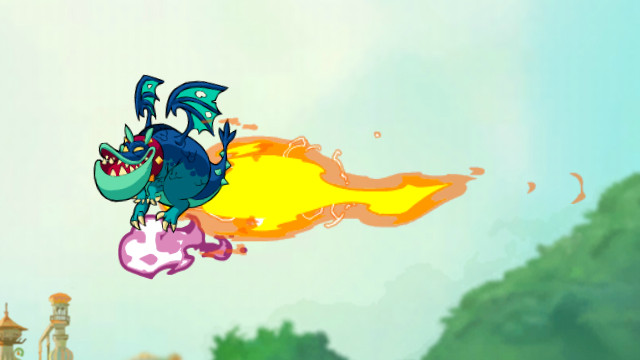 Rayman Legends Dragon (RayDragon) Mod for Brawlhalla | BHalla Mods