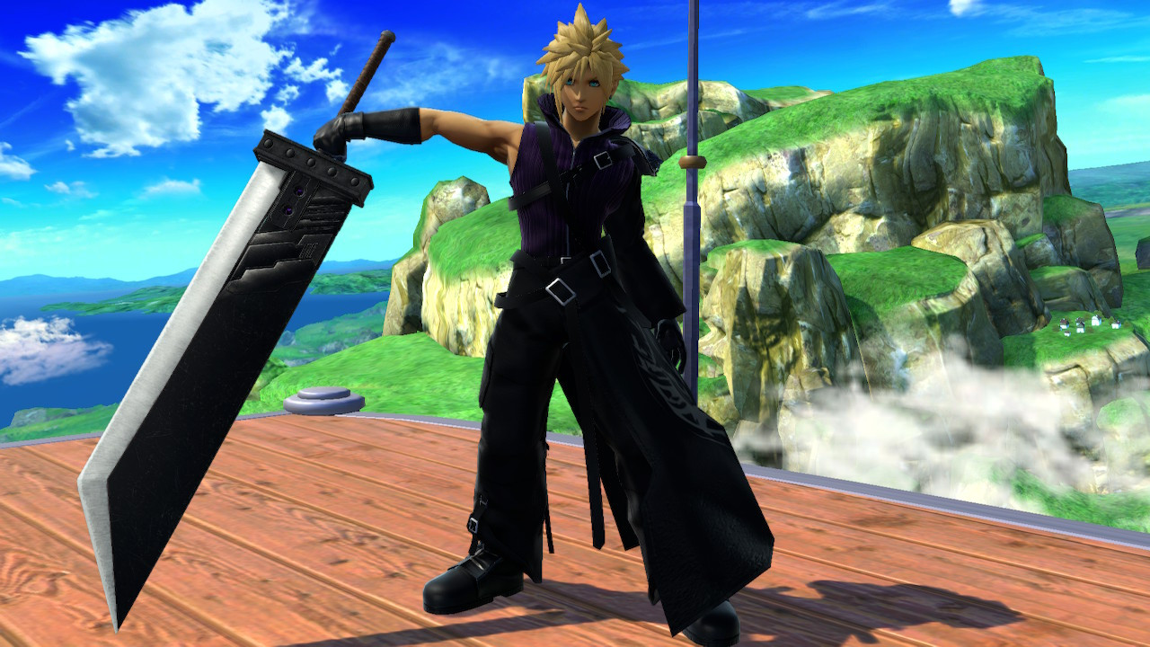 Dissidia Final Fantasy NT Cloud Mod for Super Smash Bros. Ultimate ...