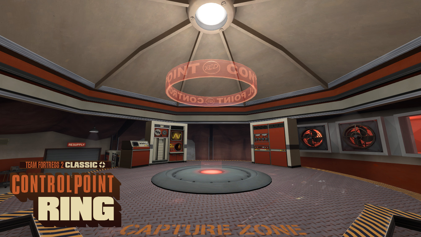 Capture Point Ring Hologram TF2C Mod for Team Fortress 2 Classified ...