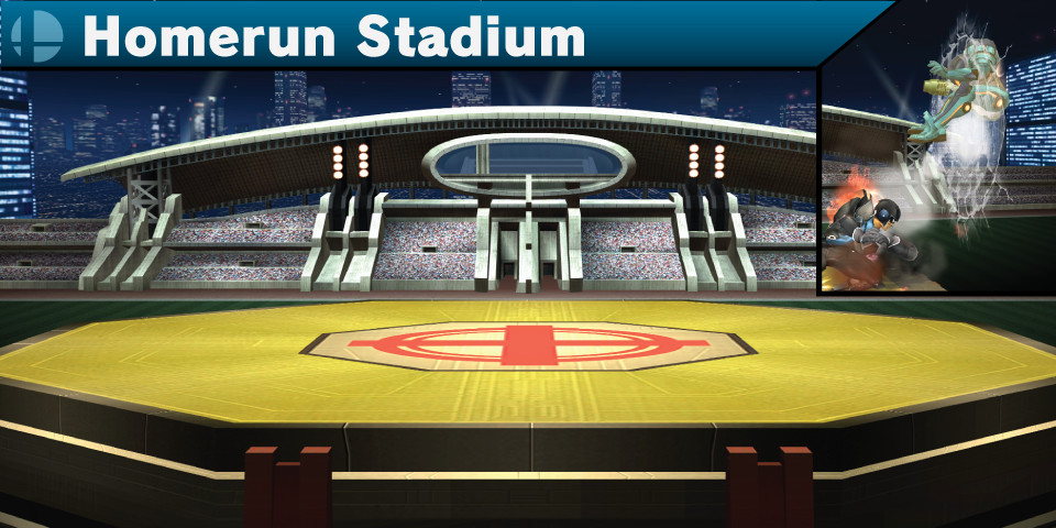 Homerun Stadium (KOF Stadium rip-off) [Super Smash Bros. Brawl] [Mods]