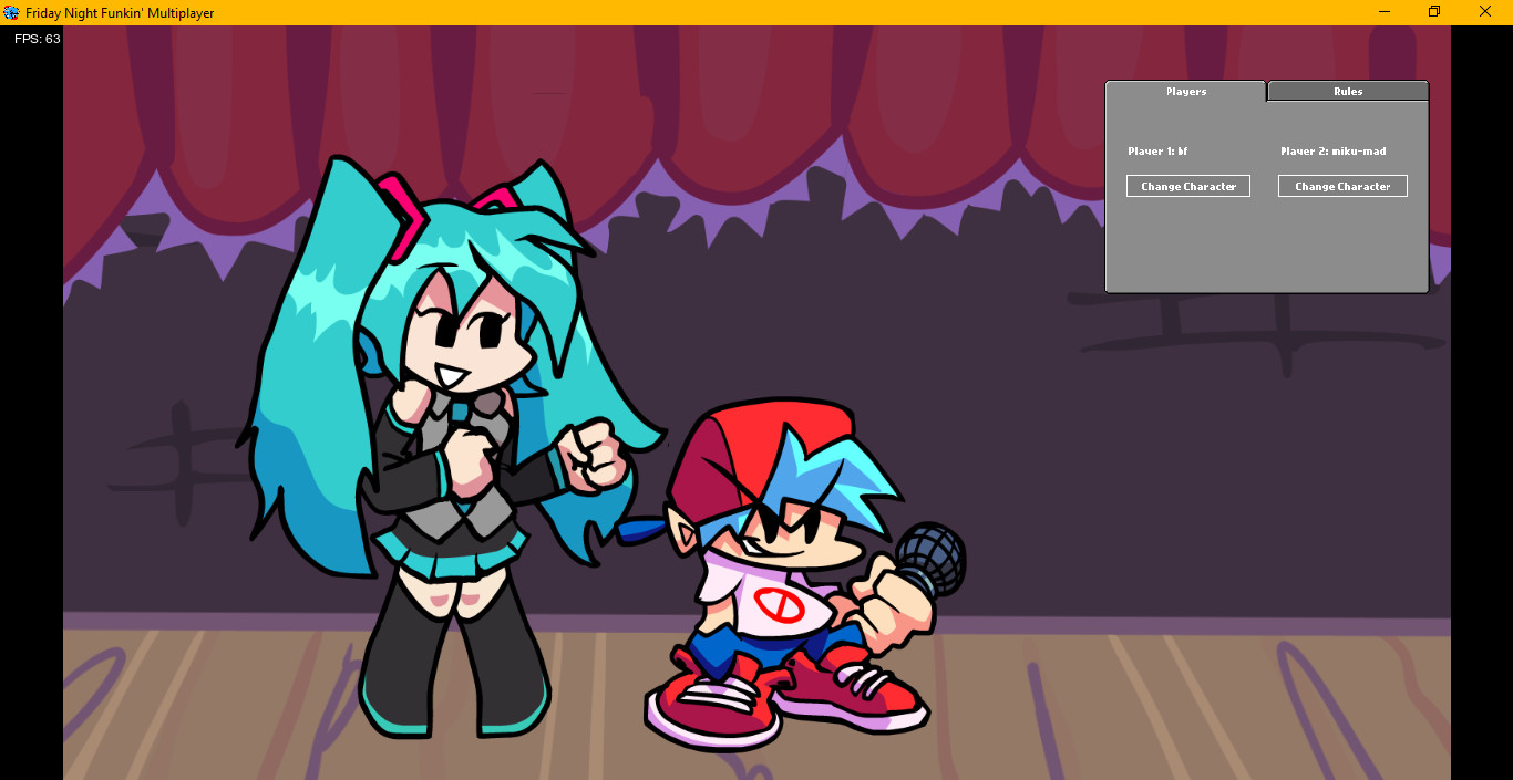 VS Miku In Multiplayer Mod for Friday Night Funkin' | FNF Mods
